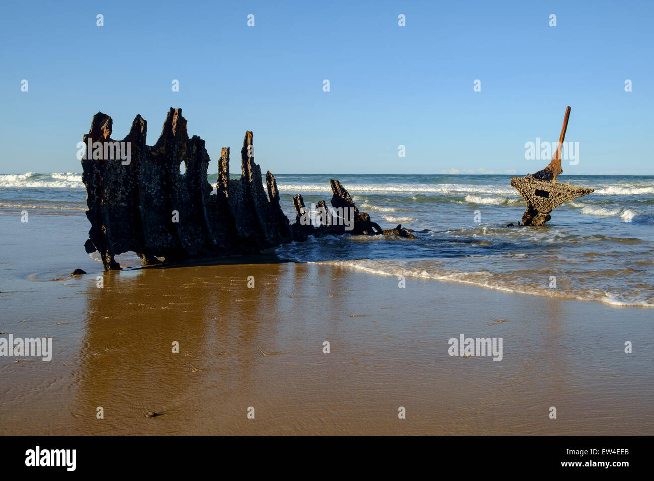 The Wreck of the SS Dicky Stock Photo - Alamy