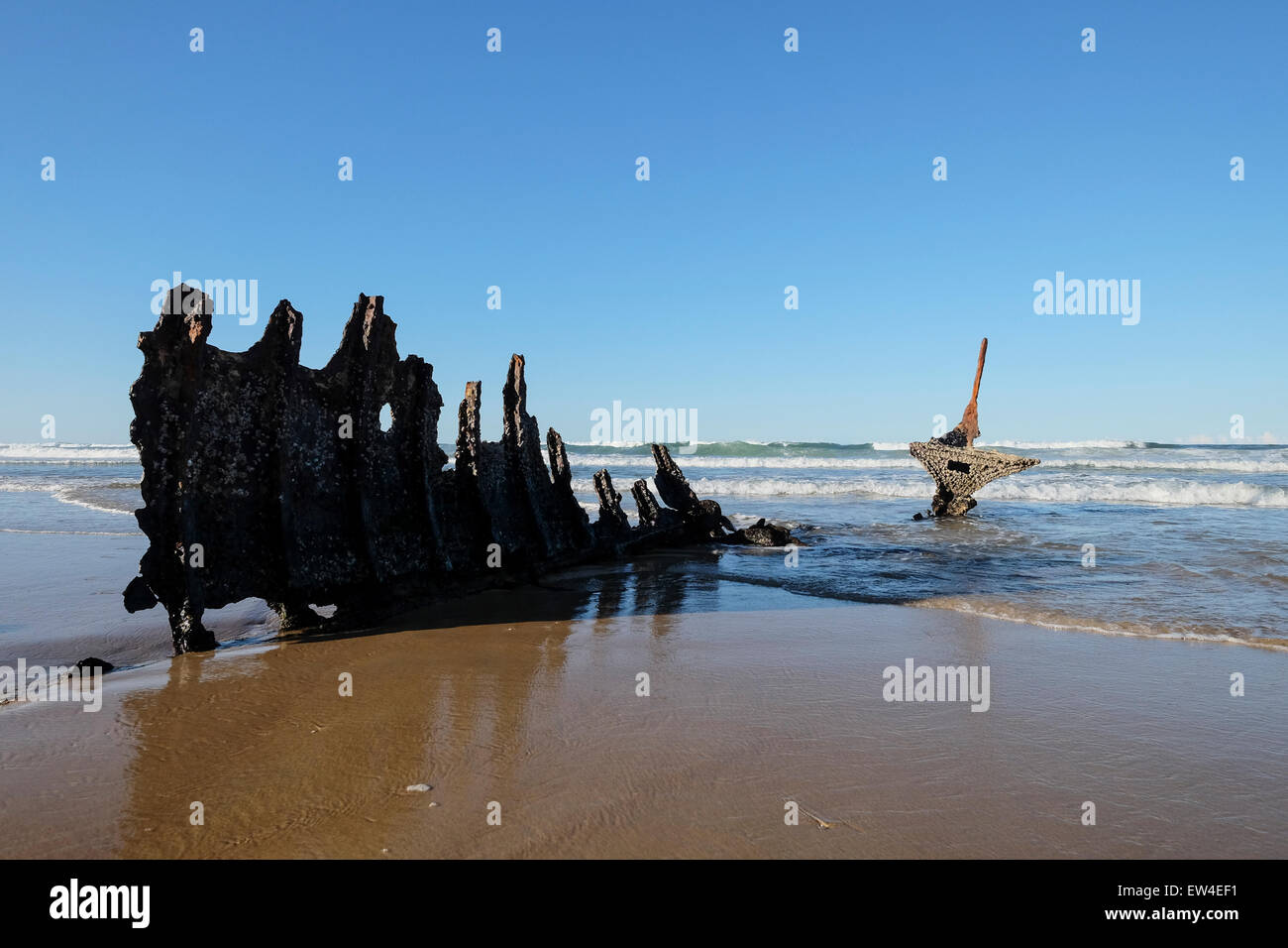 The Wreck of the SS Dicky Stock Photo - Alamy