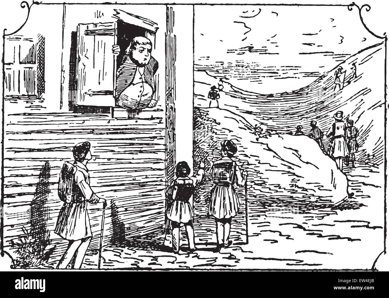 Old man bag in Stock Vector Images - Alamy