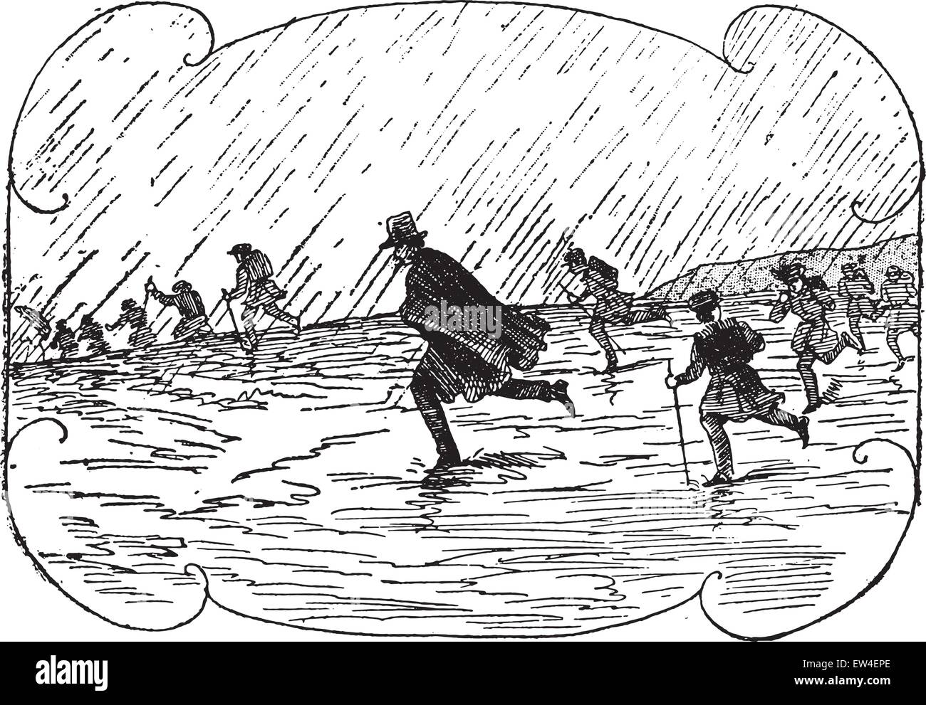 Historic rainfall Stock Vector Images - Alamy