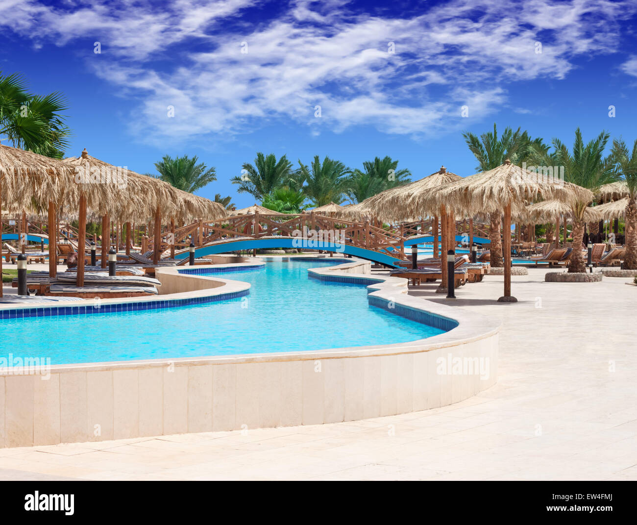 Swimming pool azure hi-res stock photography and images - Alamy