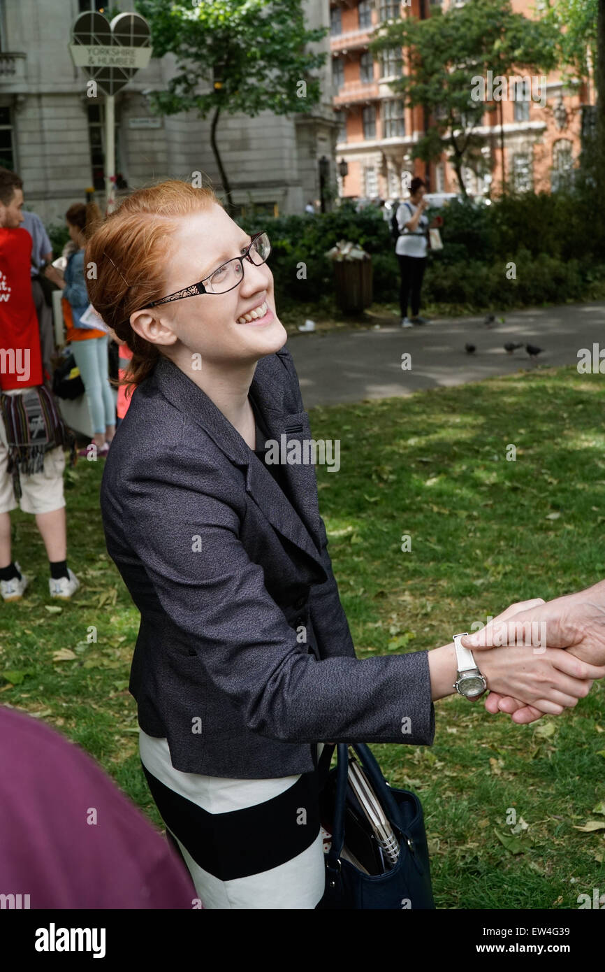 London, UK. 17th June, 2015. Climate Lobby of Parliament in London, UK ...