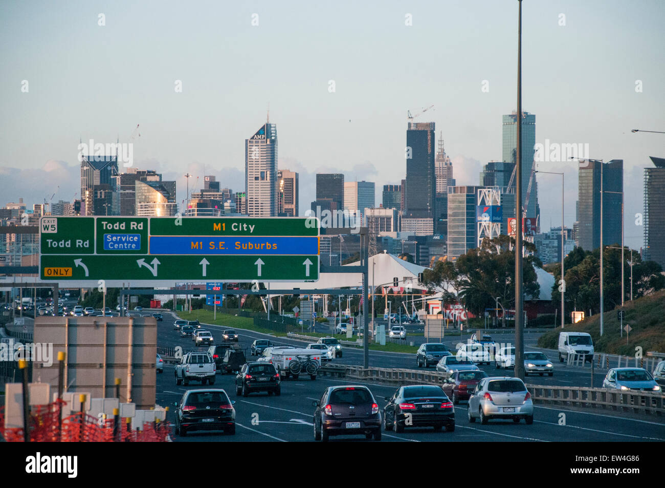 West gate freeway hi-res stock photography and images - Alamy