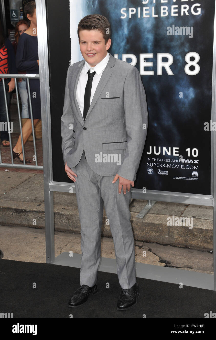 LOS ANGELES, CA - JUNE 8, 2011: Riley Griffiths at the Los Angeles ...