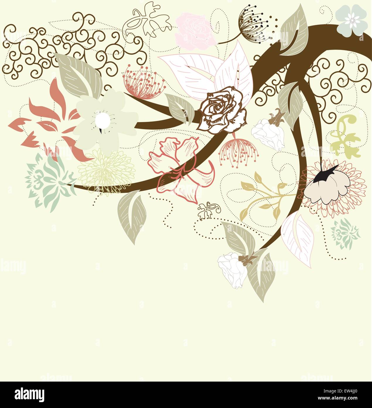 Trunk arbor Stock Vector Images - Alamy
