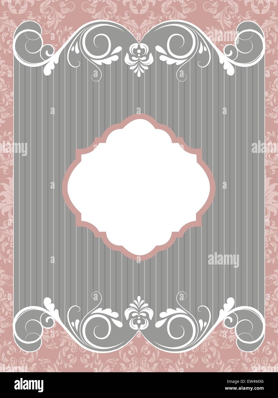 Vector greeting frame Stock Vector Image & Art - Alamy