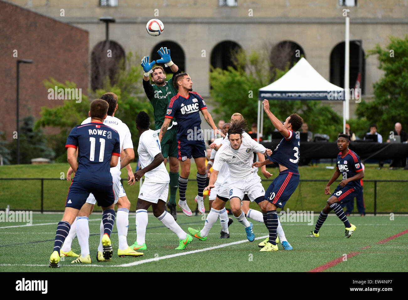 Boston, Massachusetts, USA. 17th June, 2015. Charlotte Independence ...