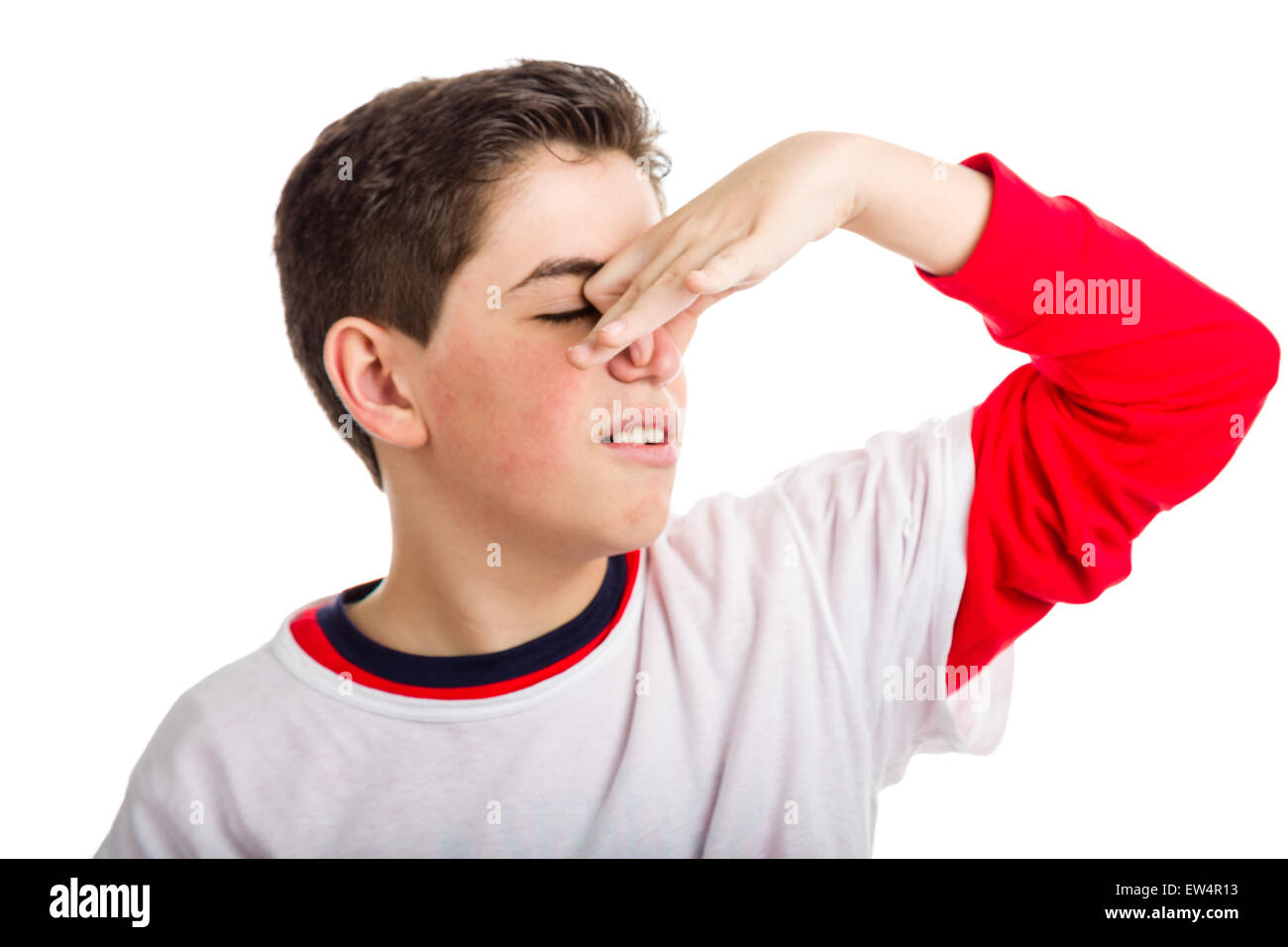 Plugging nose hi-res stock photography and images - Alamy