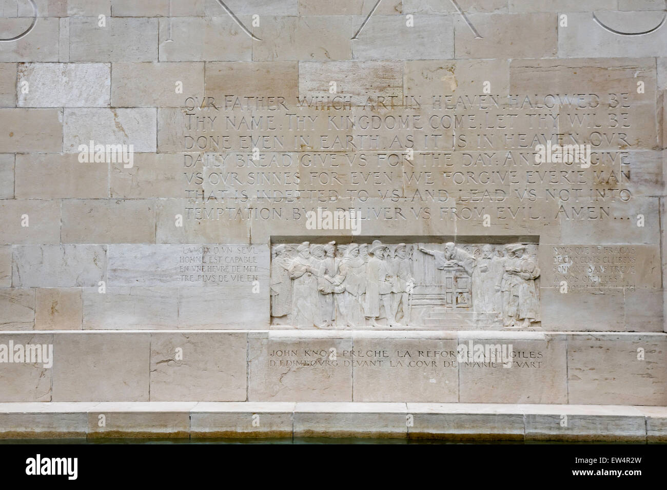 Reformation Wall Geneva Stock Photo - Alamy