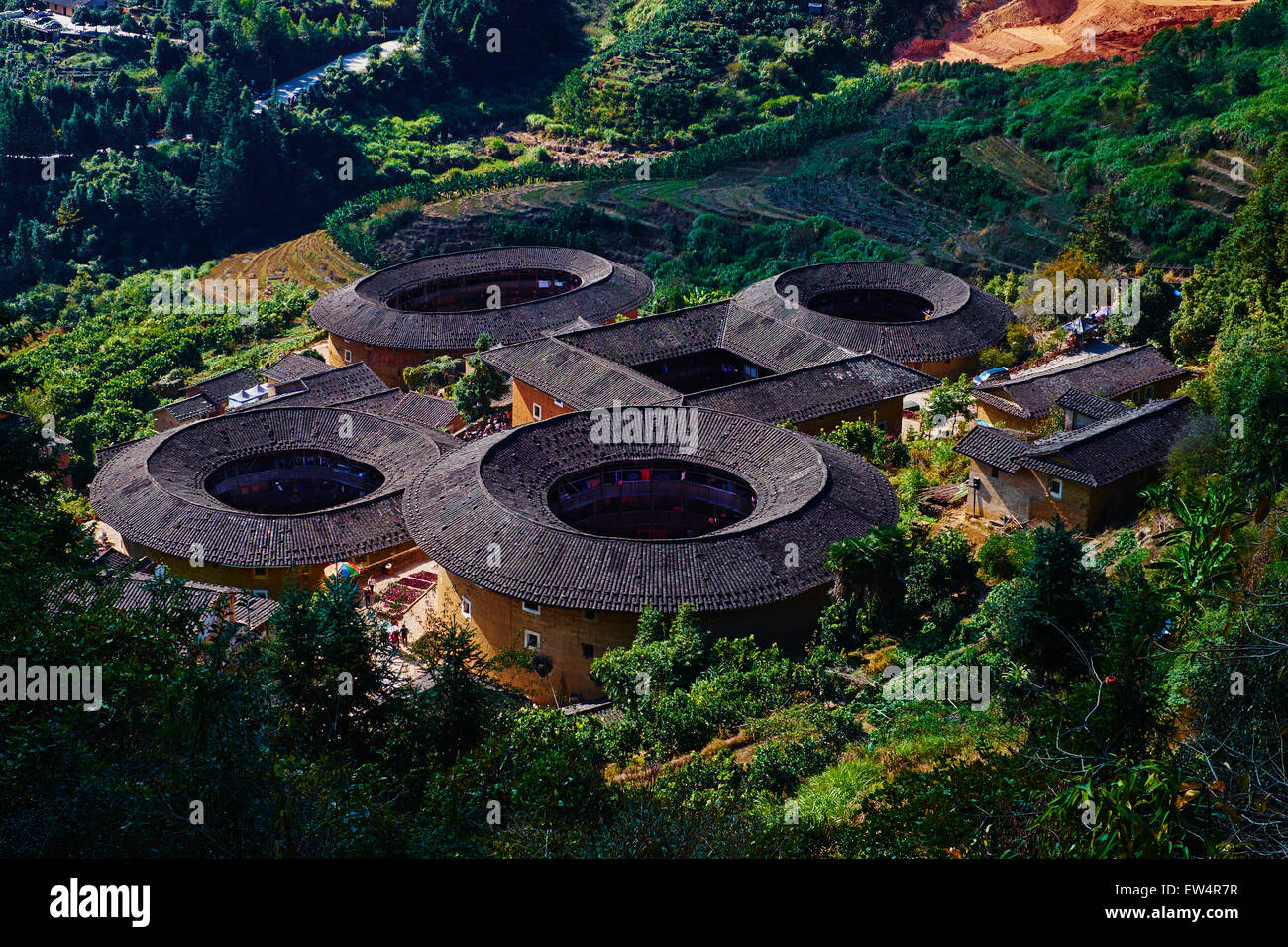 Fujian tulou house in china hi-res stock photography and images - Alamy