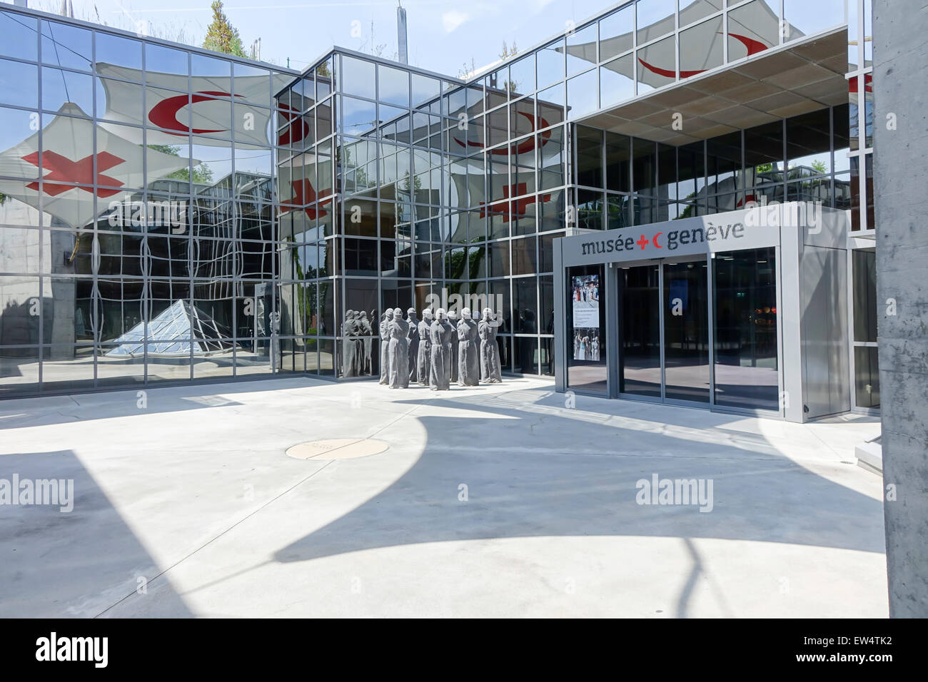 Entrance to red cross museum hi-res stock photography and images - Alamy