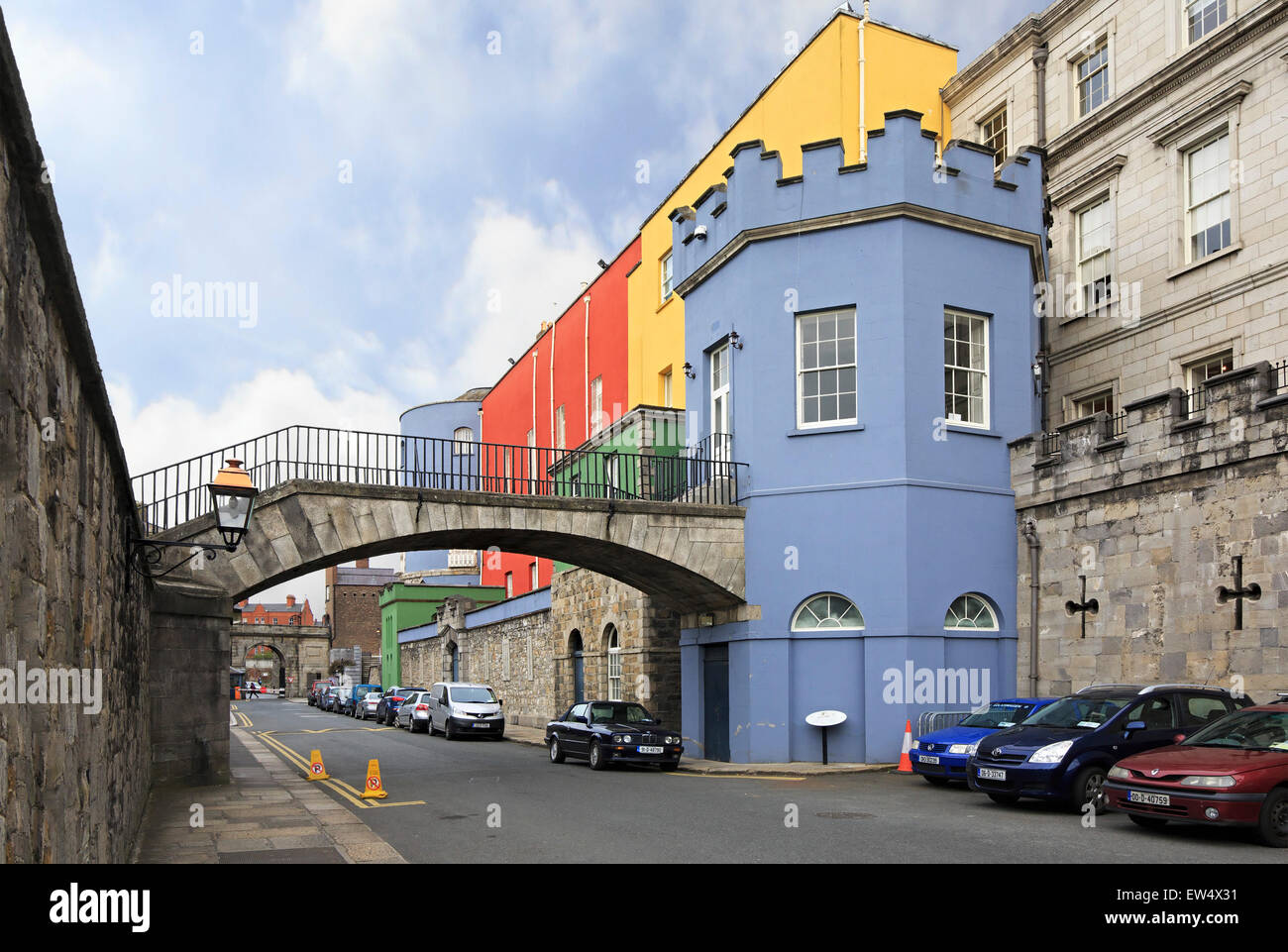 Dublin Castle - historic landmark of Irelands capital Stock Photo - Alamy