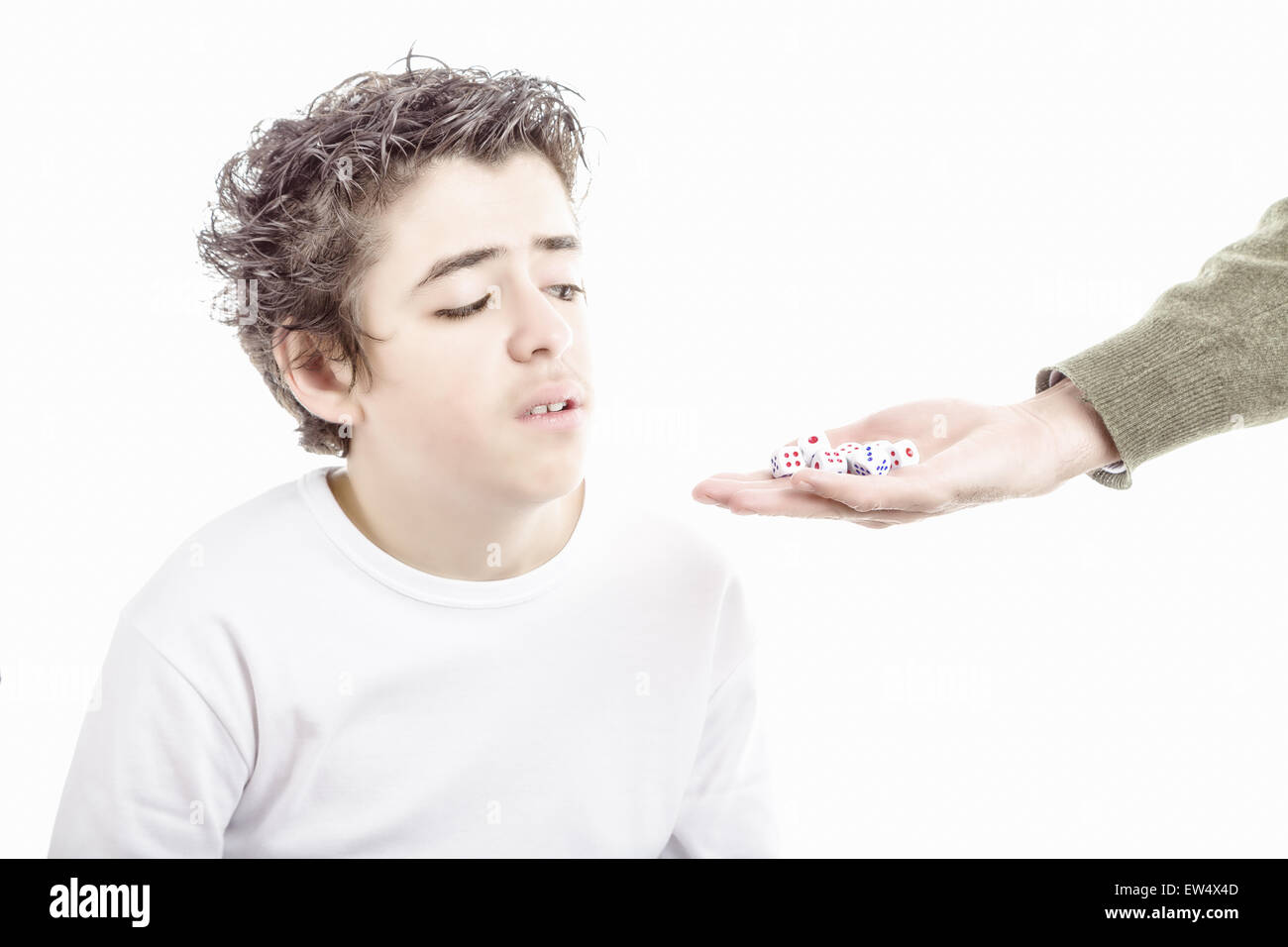 Boy Hand Dice High Resolution Stock Photography and Images - Alamy