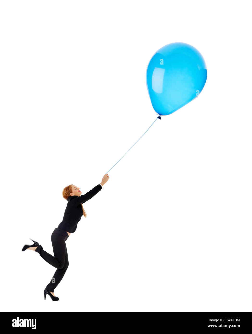 Person flying catch Cut Out Stock Images & Pictures - Alamy