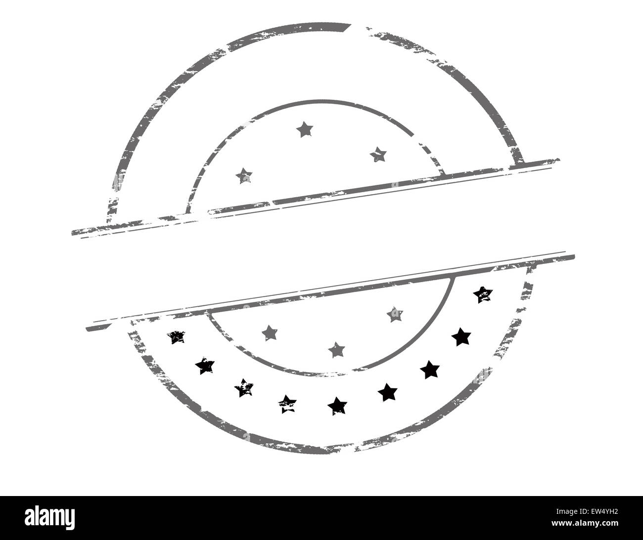 Rubber stamp with no text inside, illustration Stock Photo - Alamy