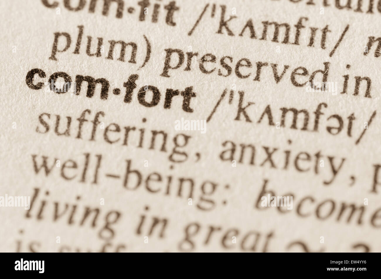 Comfort hi-res stock photography and images - Alamy
