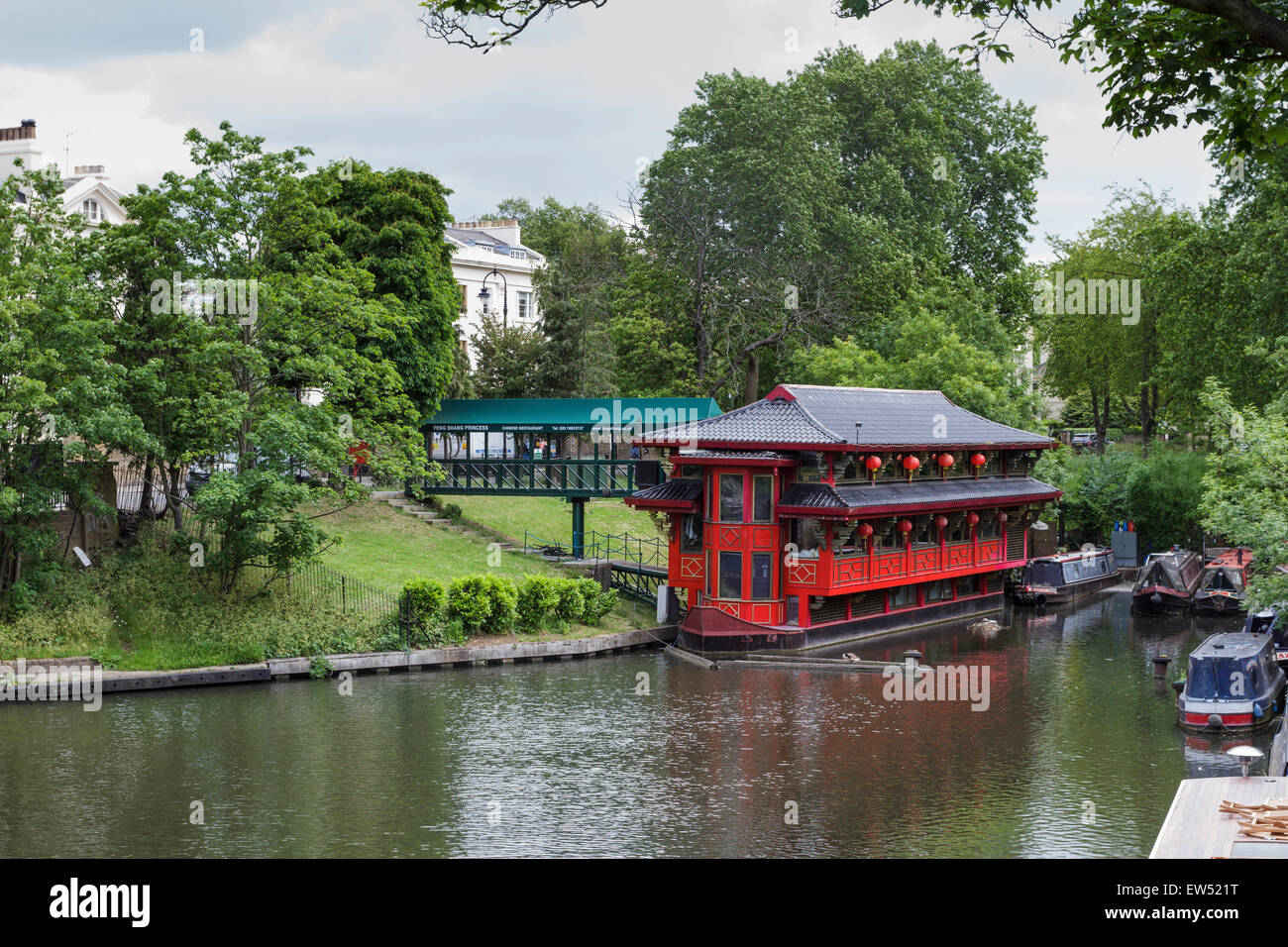 Feng Shang Princess floating Chinese restaurant, Regents Canal, London ...