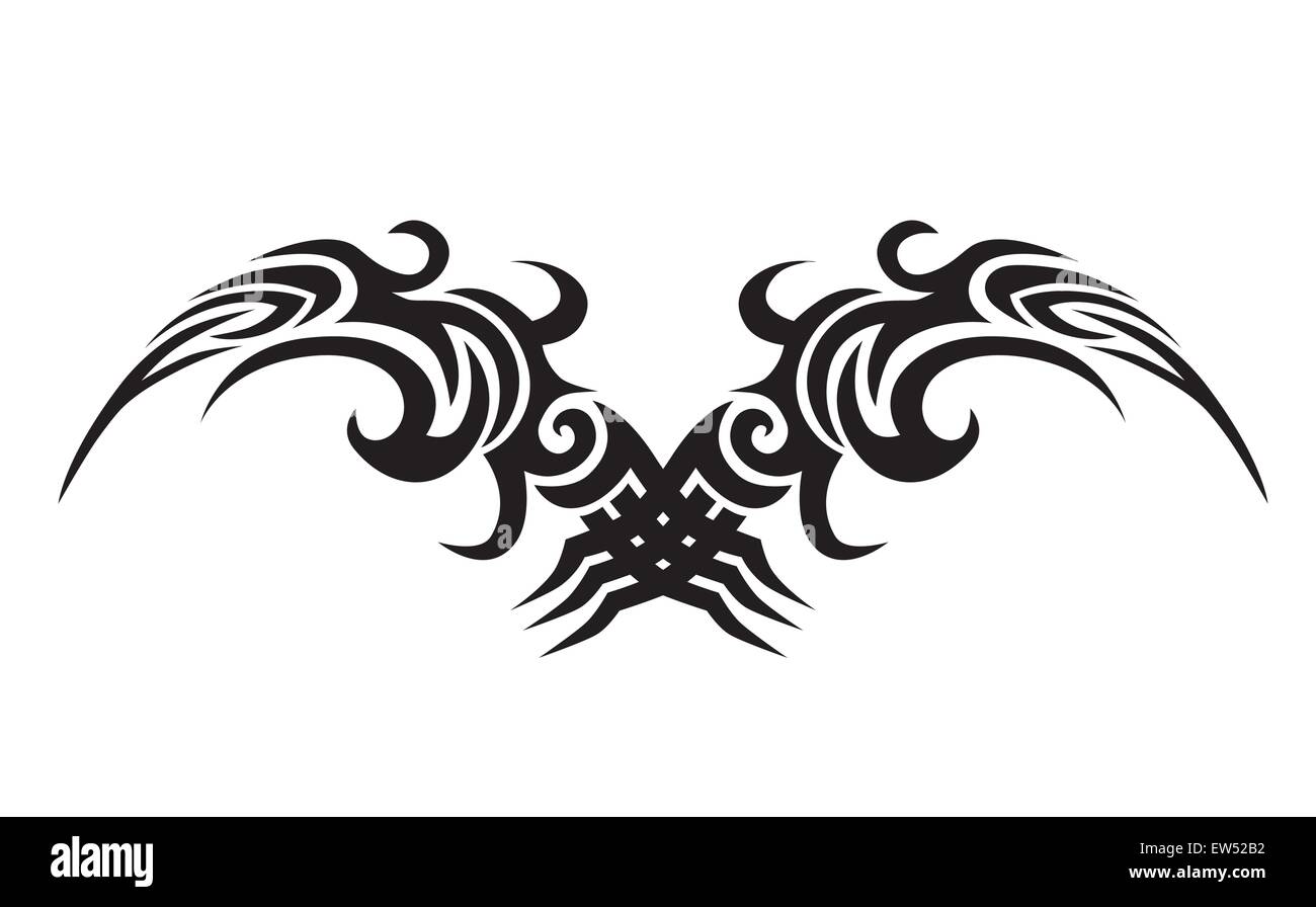Tattoo pattern. Patterned design Stock Vector Image & Art - Alamy