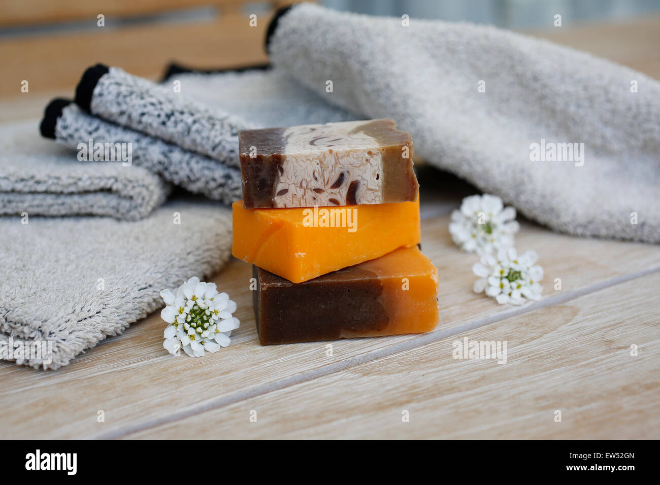 Pieces of soap hi-res stock photography and images - Alamy