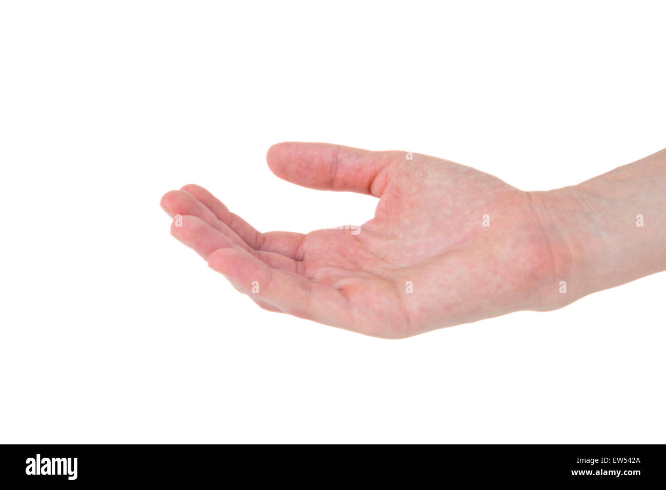 Presenting hand hi-res stock photography and images - Alamy