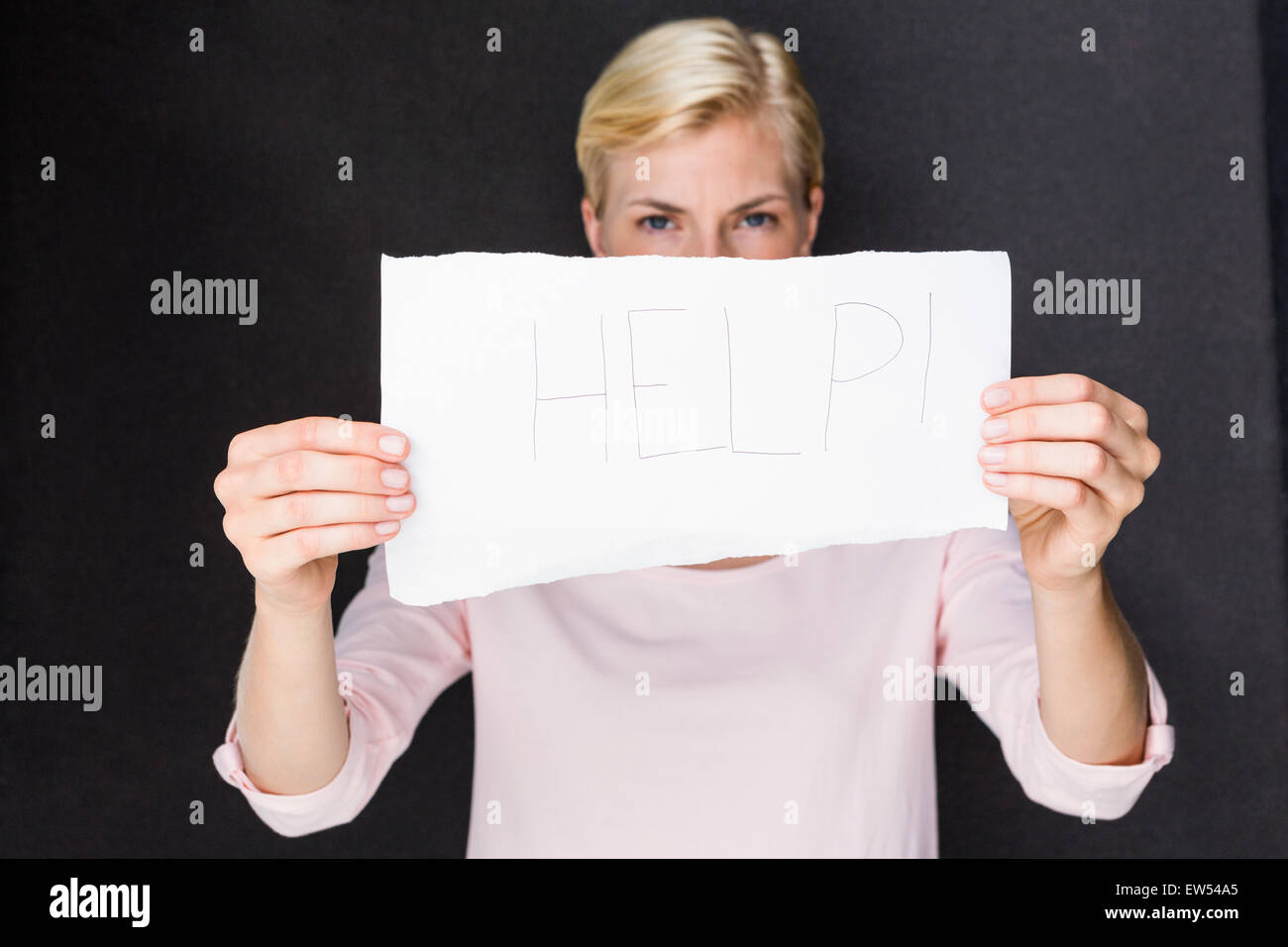 Help woman hi-res stock photography and images - Alamy
