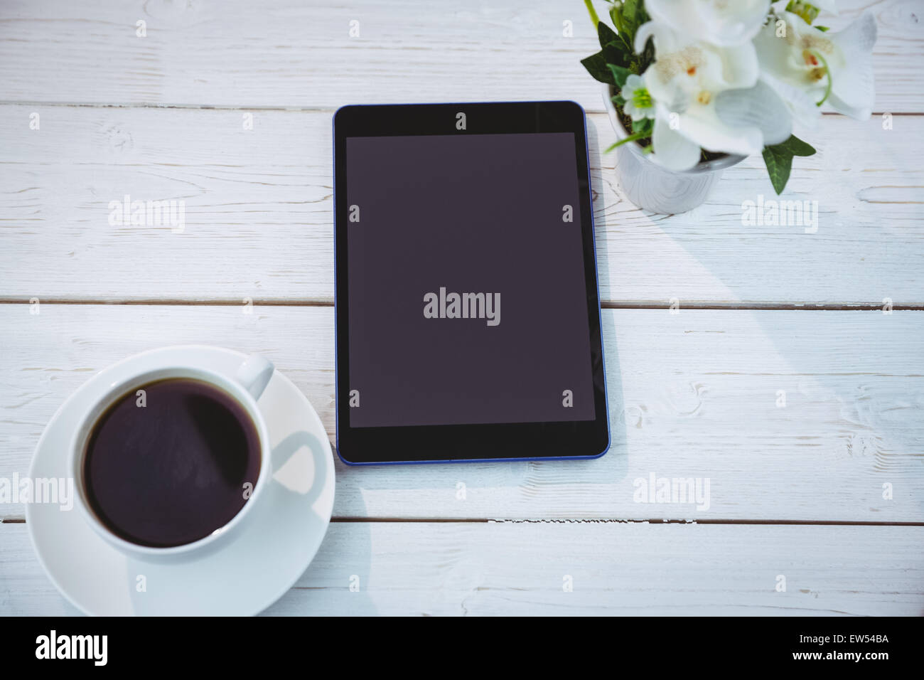 Overhead shot digital tablet hi-res stock photography and images - Alamy