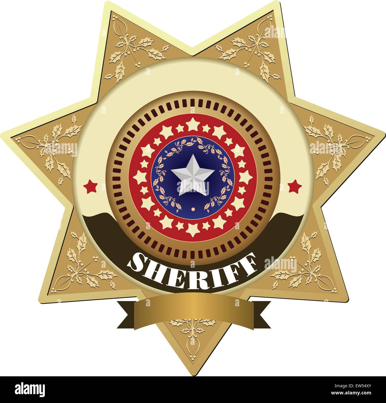 Sheriffs badge hi-res stock photography and images - Alamy