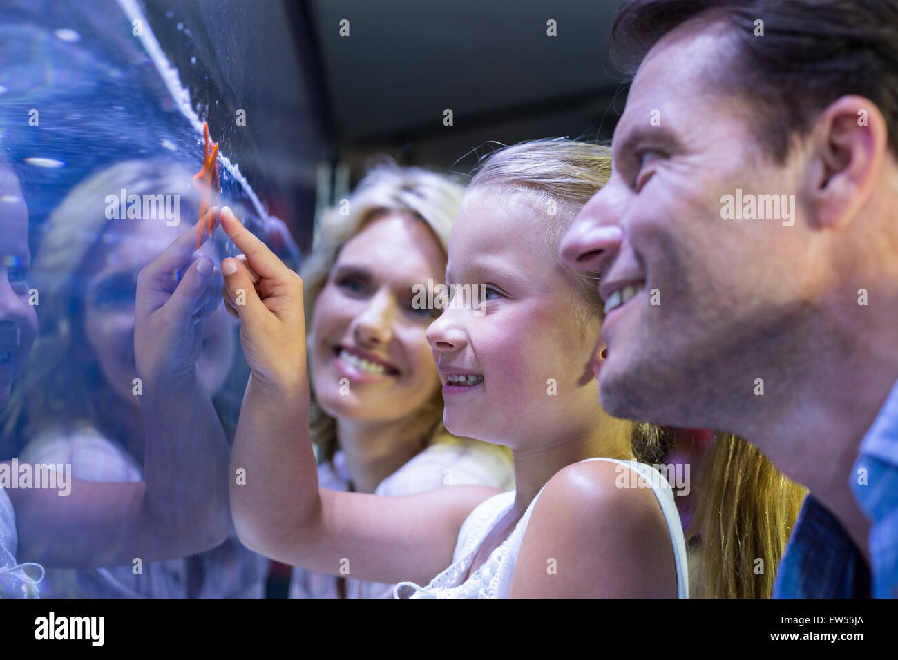 Child touching water hi-res stock photography and images - Alamy