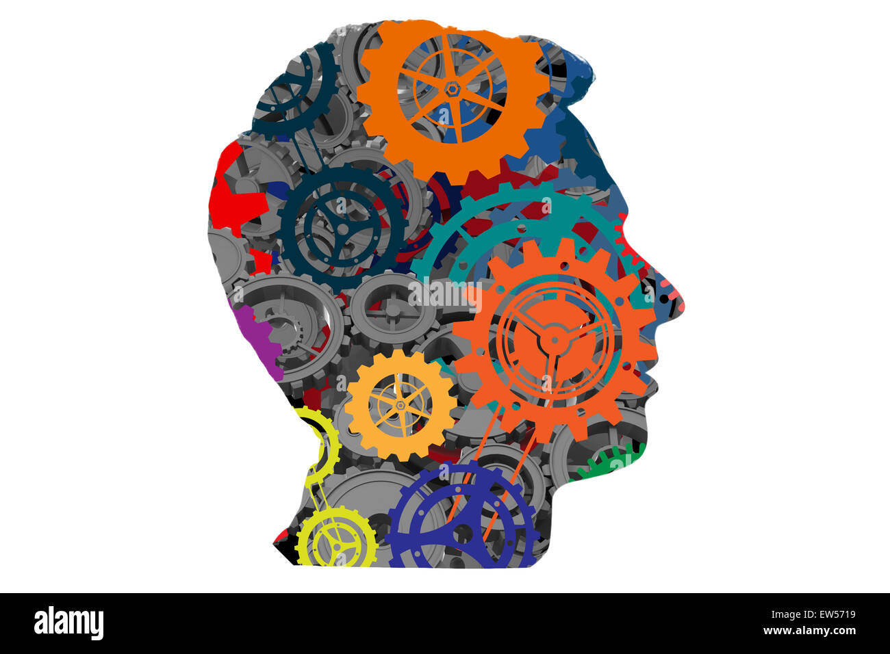 Cog wheel wheels cogs Cut Out Stock Images & Pictures - Alamy