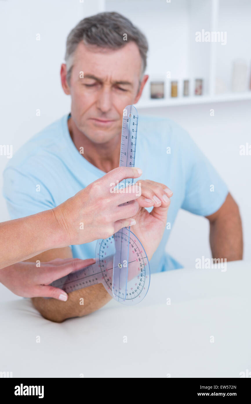 Measuring arm hi-res stock photography and images - Alamy