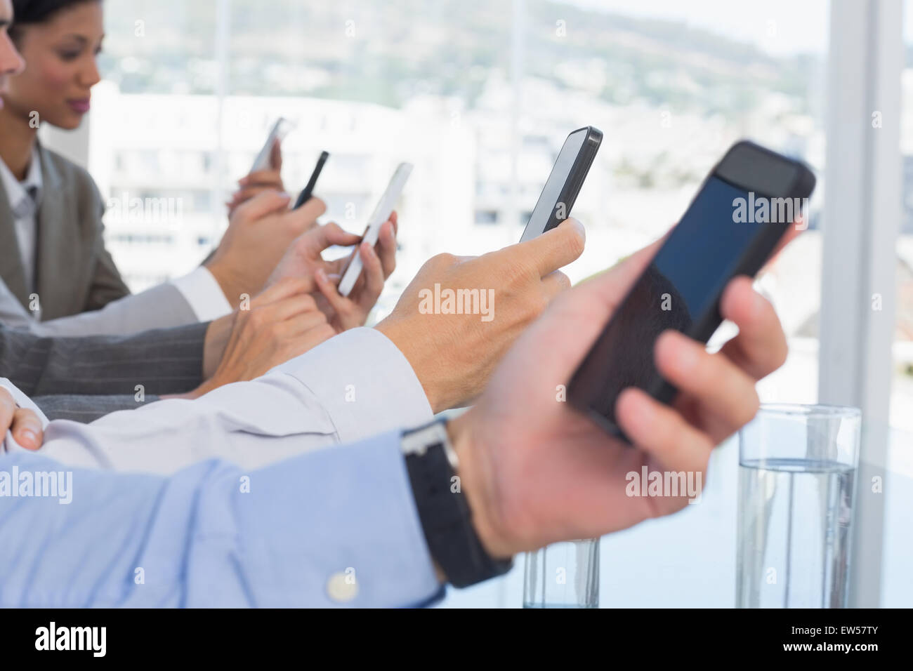 Mobile team hi-res stock photography and images - Alamy