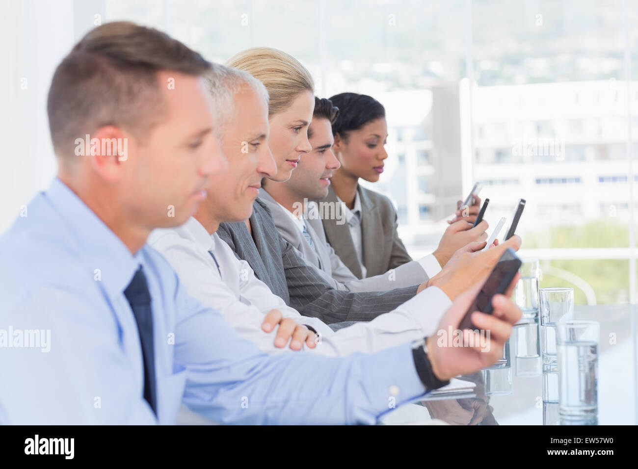 Mobile team hi-res stock photography and images - Alamy