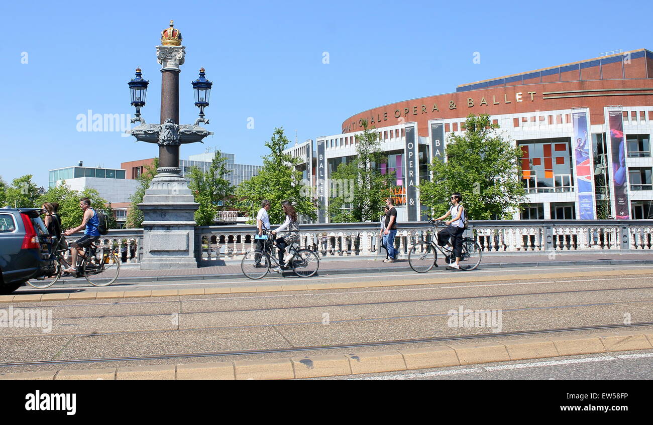 Stopera building Amsterdam, Netherlands. City Hall & home of Dutch ...
