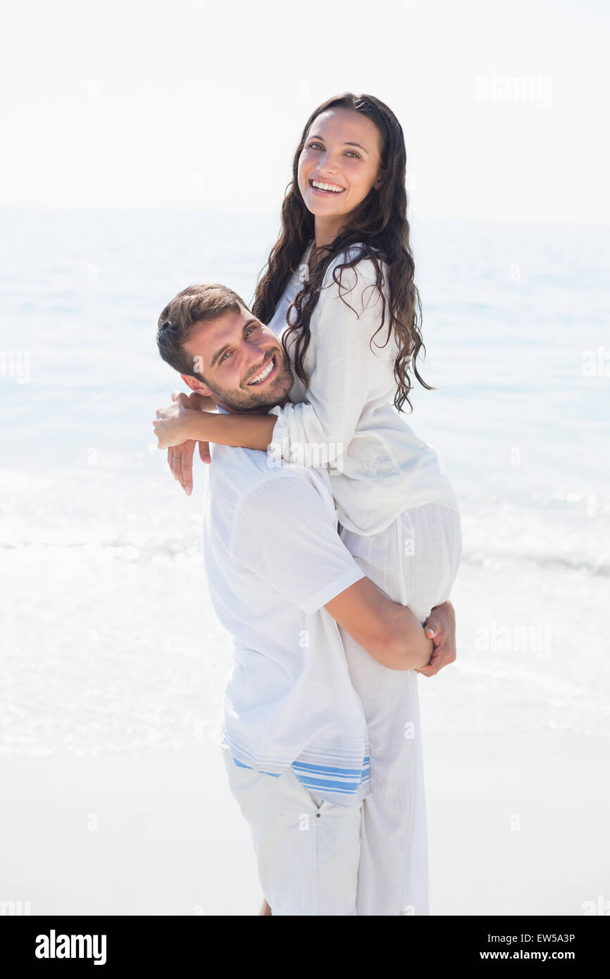 happy couple smiling Stock Photo - Alamy