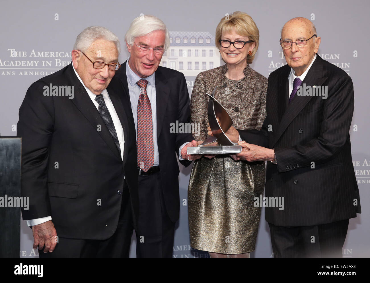 Berlin, Germany. 17th June, 2015. Former US Secretary of State Henry ...