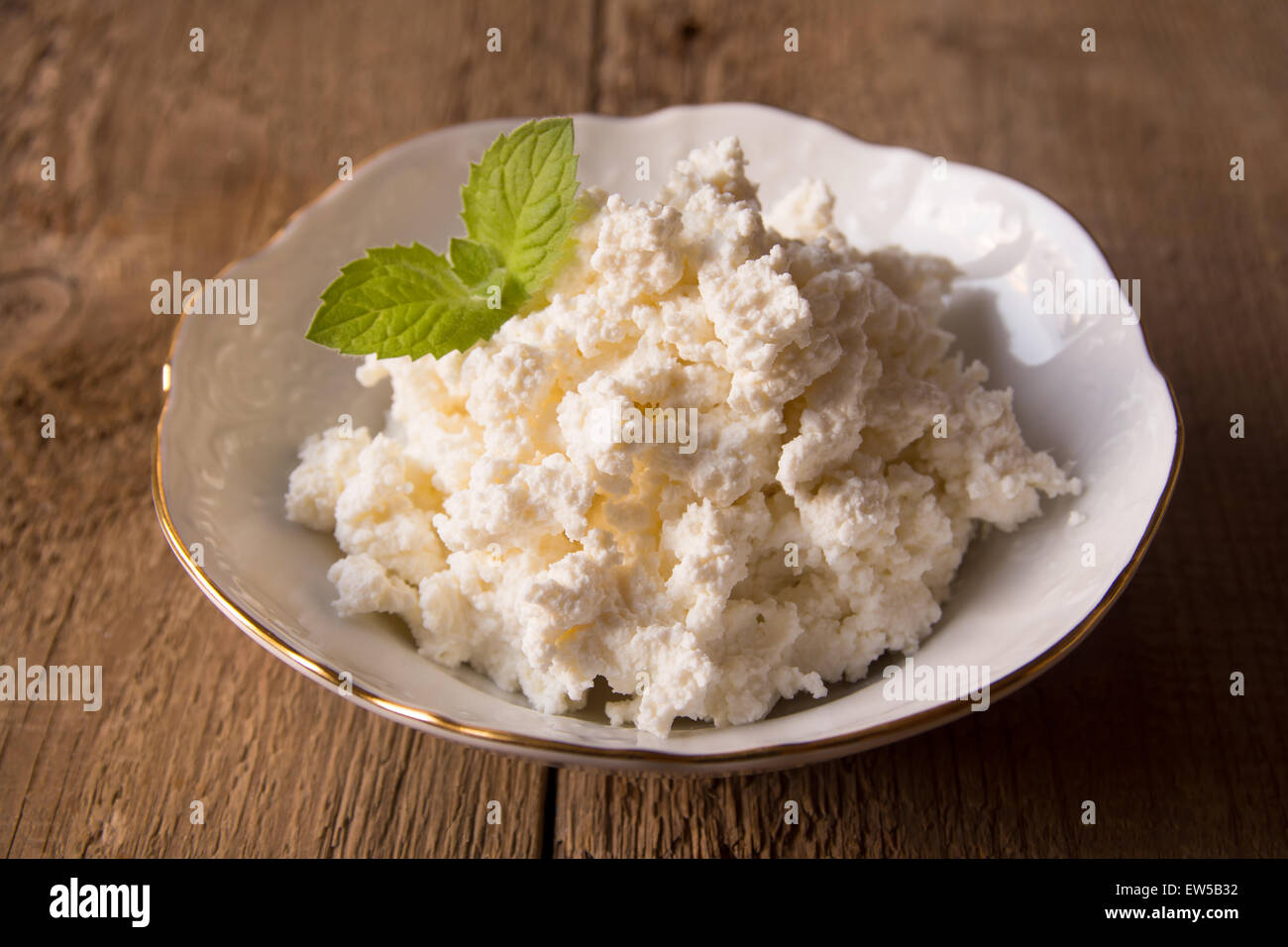 Plain cottage cheese hi-res stock photography and images - Alamy