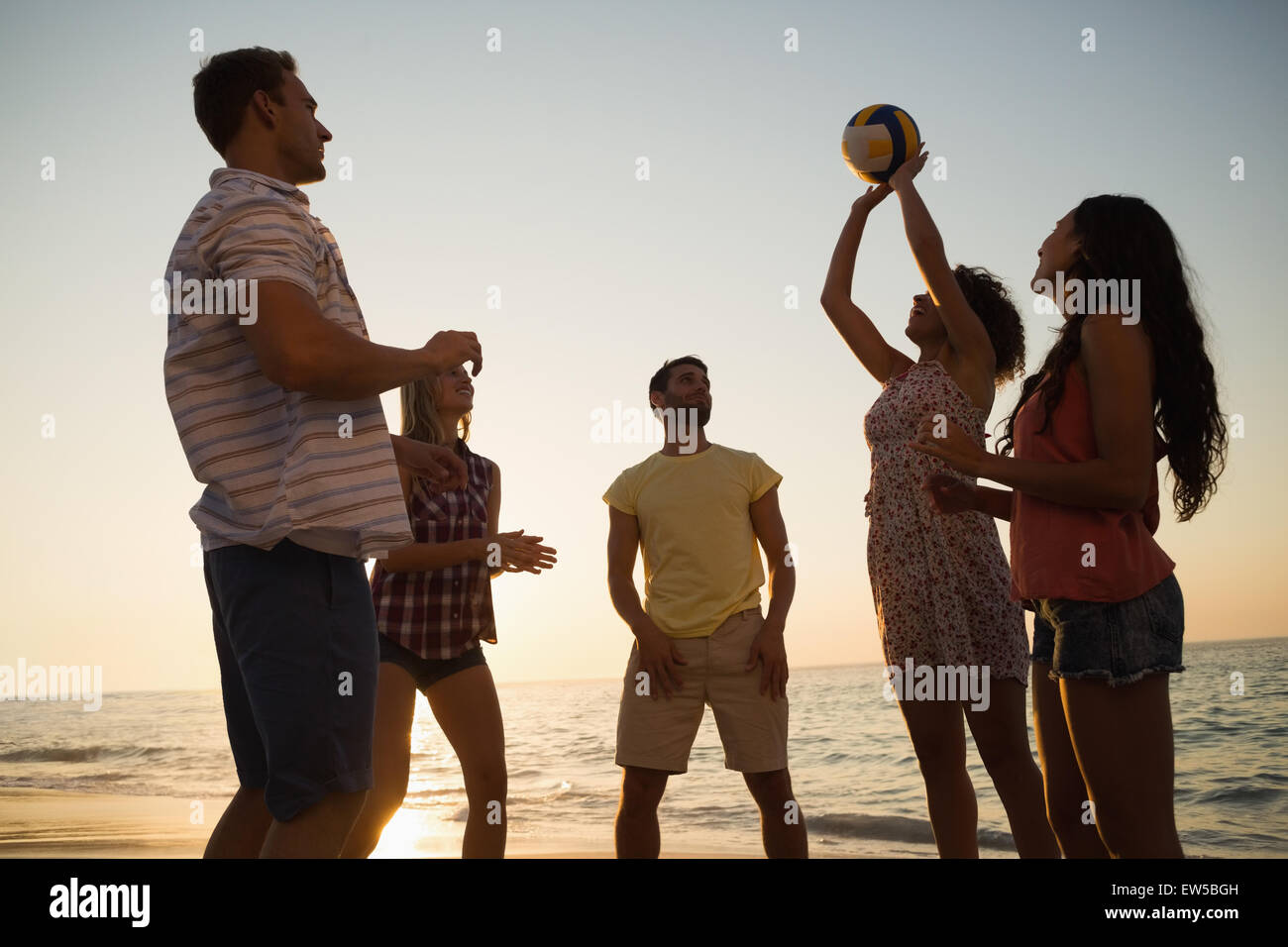 group of friends having fun Stock Photo - Alamy