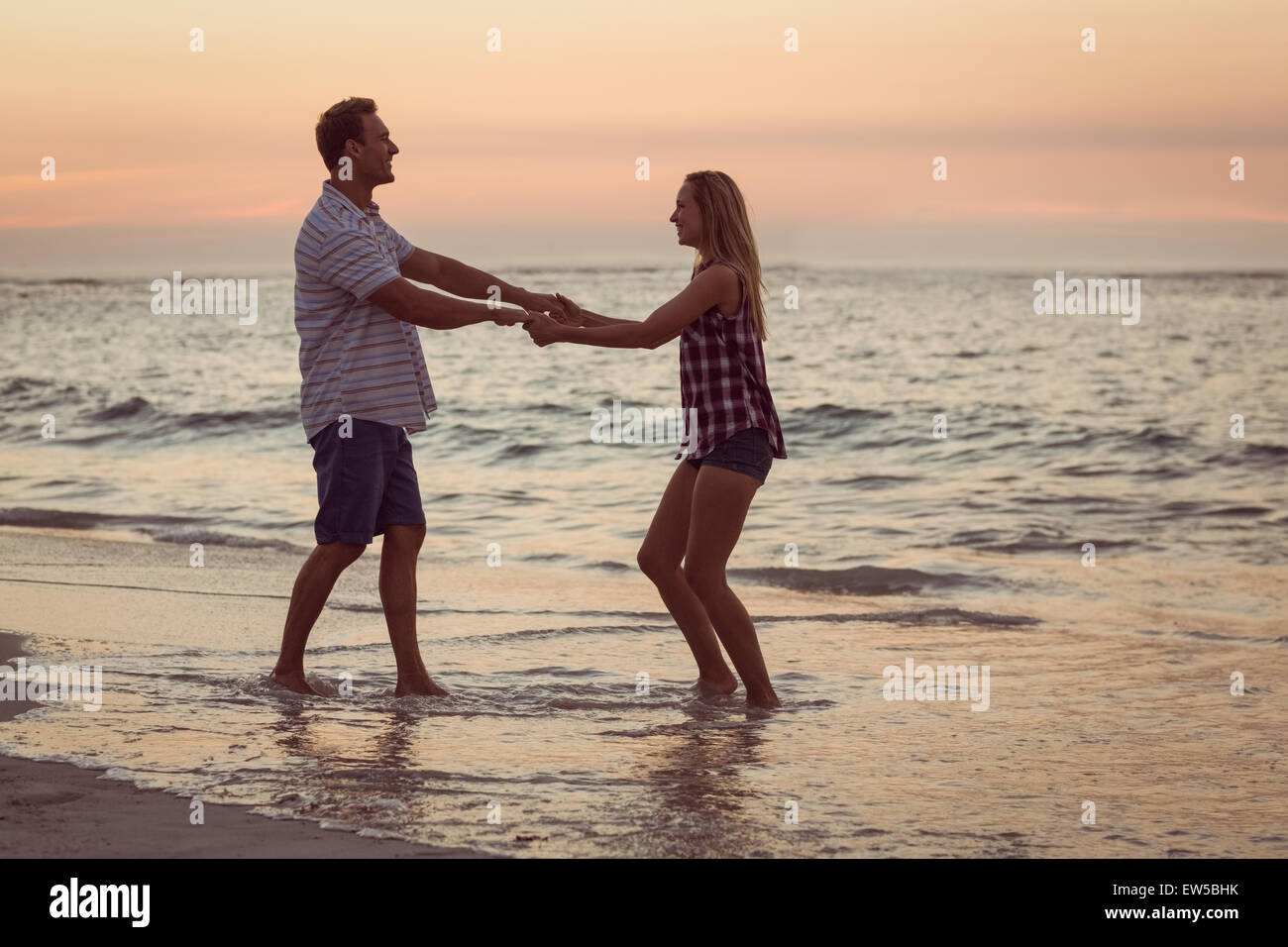 Couple and friend smiling hi-res stock photography and images - Alamy
