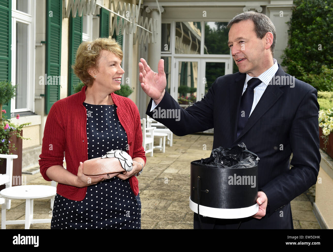 Berlin, Germany. 18th June, 2015. The British Ambassador Sir Simon ...