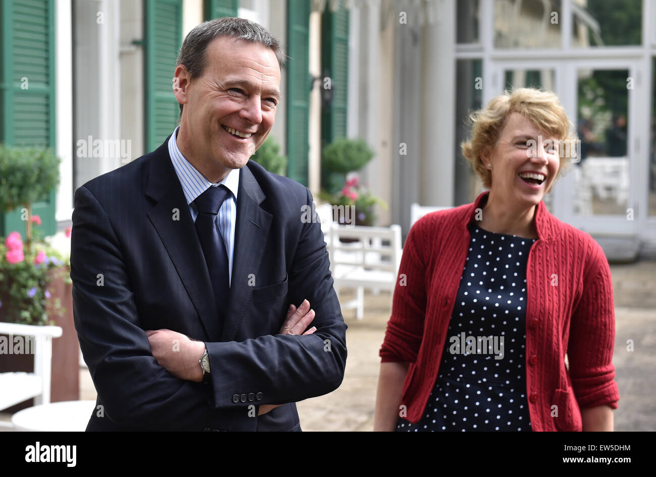 Berlin, Germany. 18th June, 2015. The British Ambassador Sir Simon ...