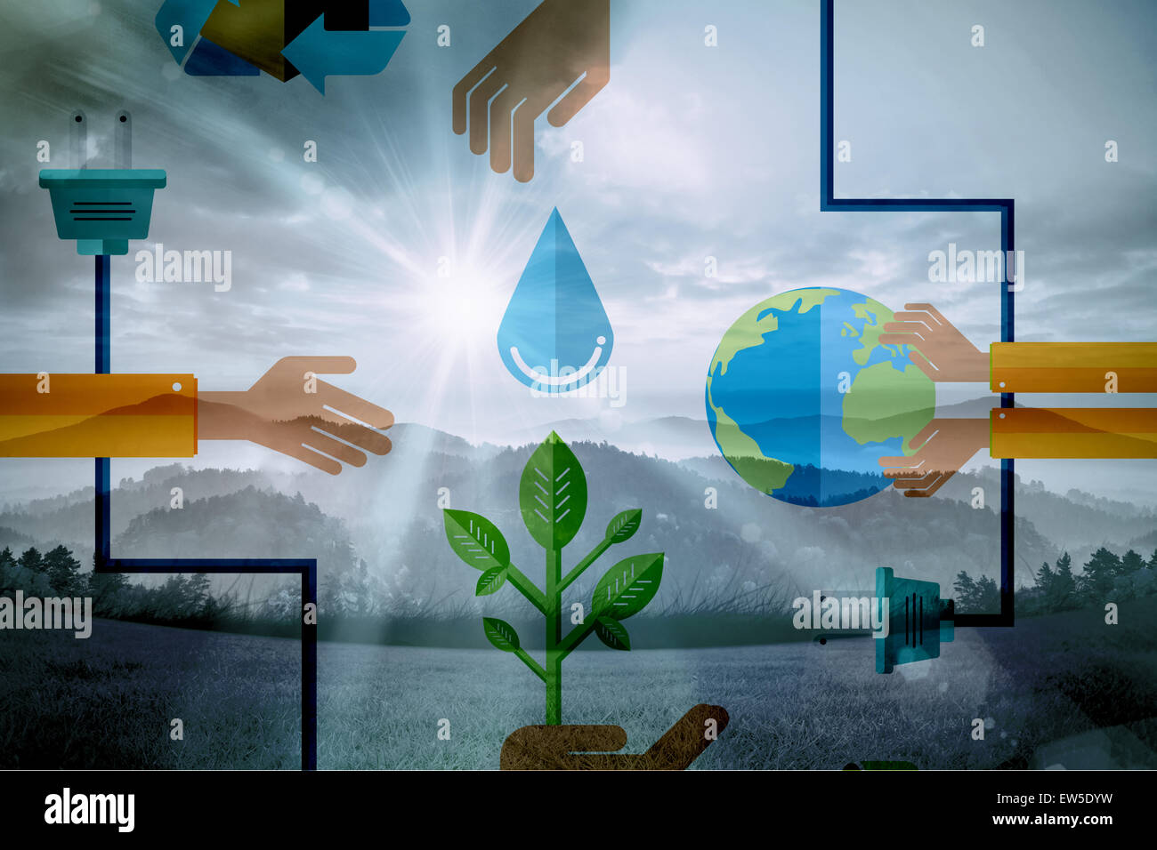 Graphics plant hi-res stock photography and images - Alamy