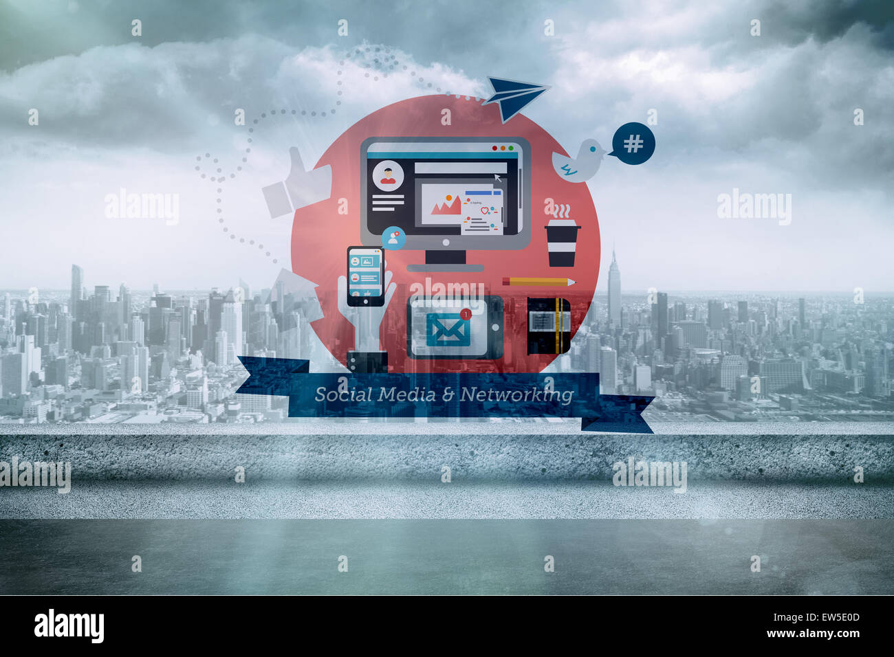 Social media graphics hi-res stock photography and images - Alamy