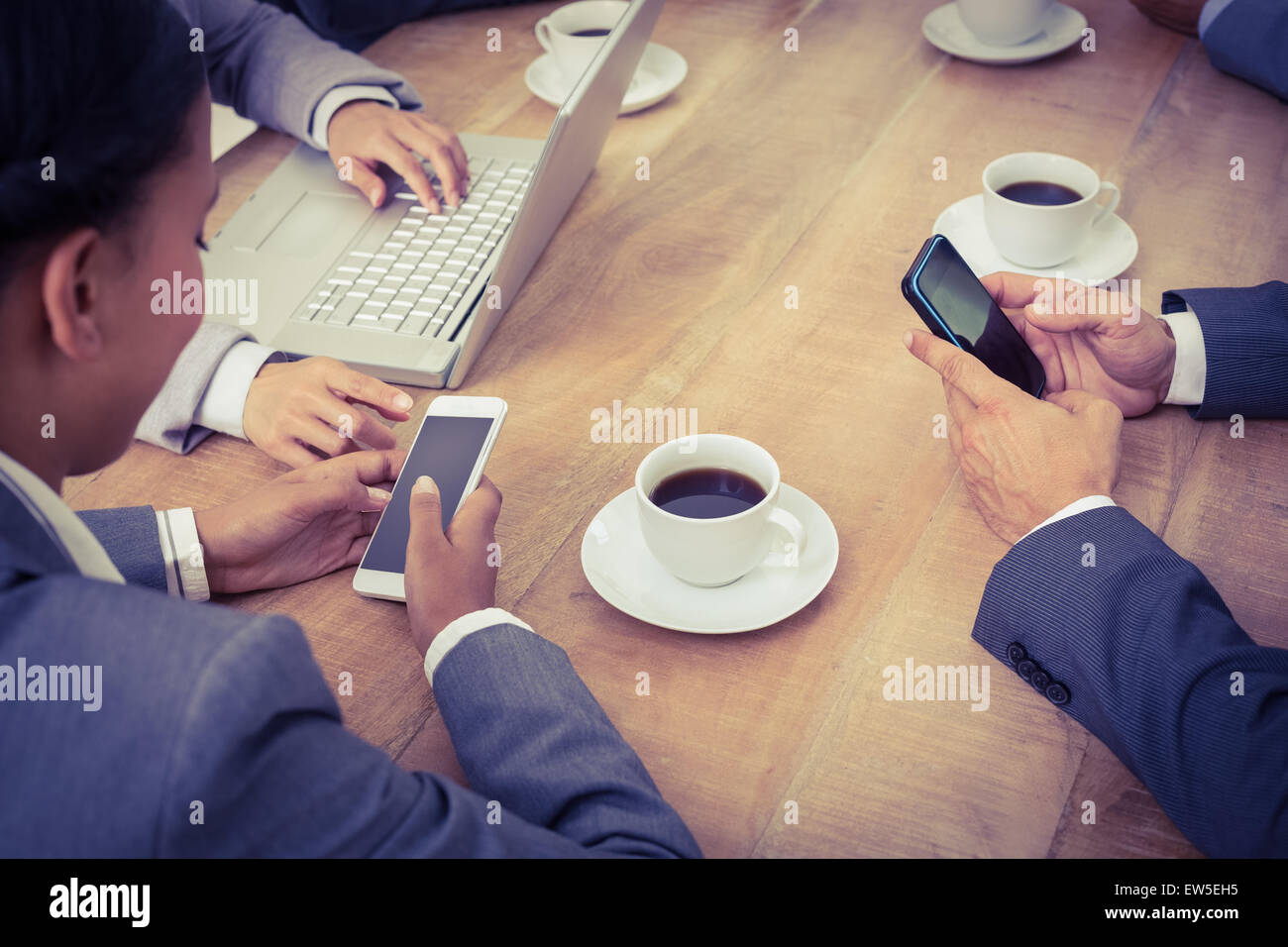 Using new technologies hi-res stock photography and images - Alamy