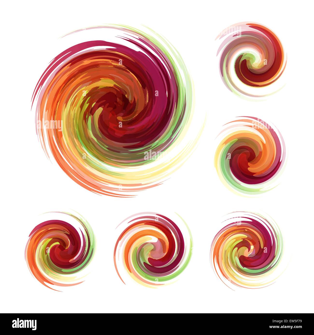 Swirl of colour Cut Out Stock Images & Pictures - Alamy