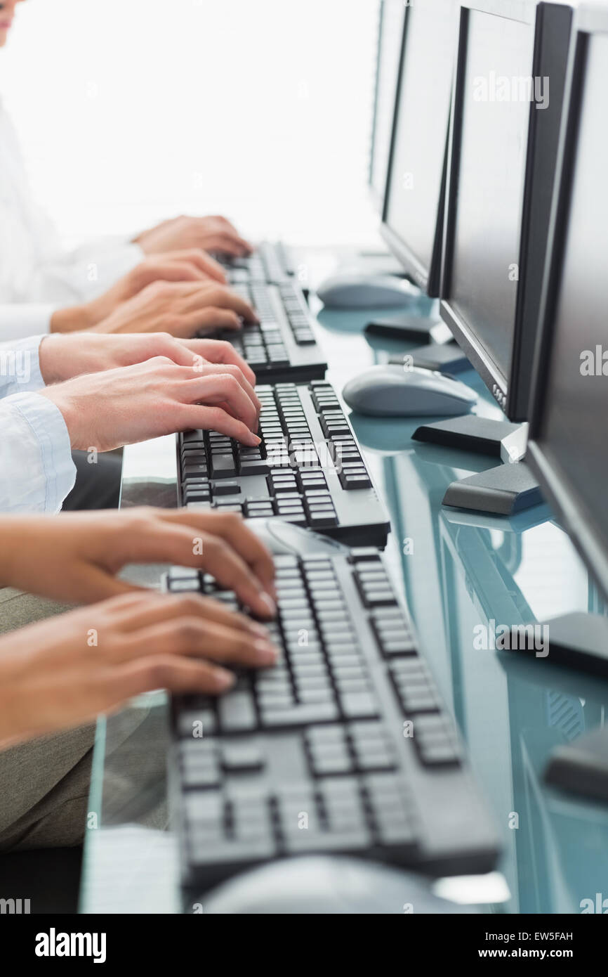 People with computer hi-res stock photography and images - Alamy