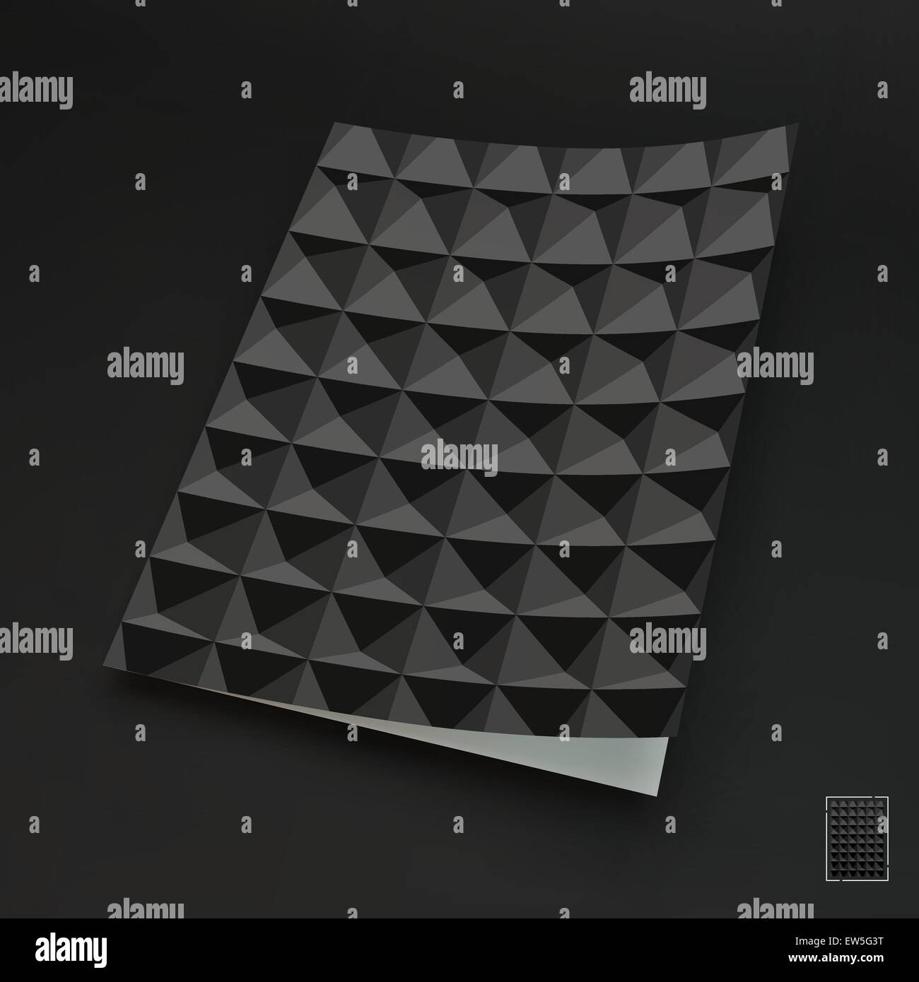 Template for design layout. 3d vector illustration. Can be used for ...