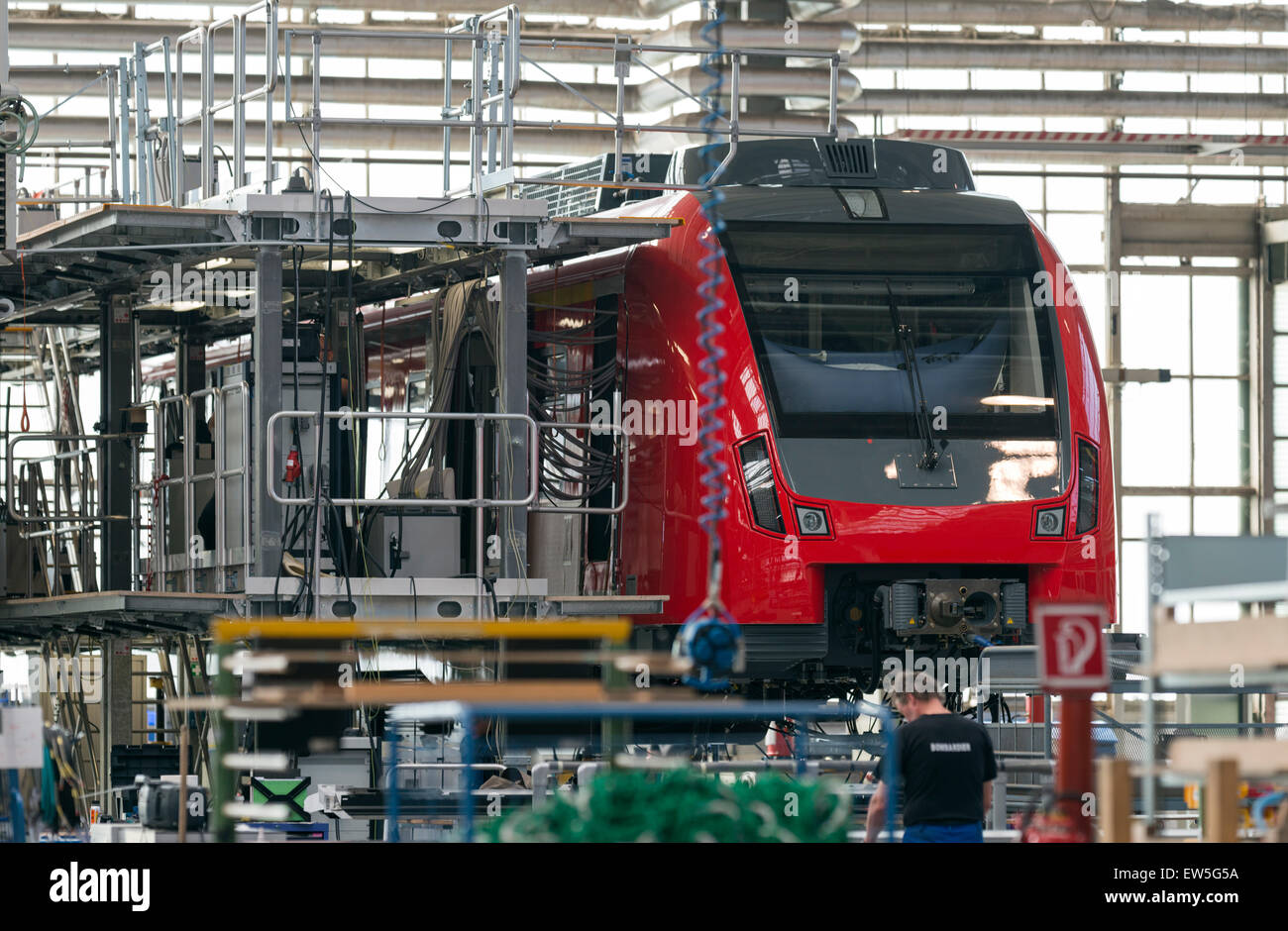 Hennigsdorf, Germany, Bombardier factory in Hennigsdorf Stock Photo - Alamy