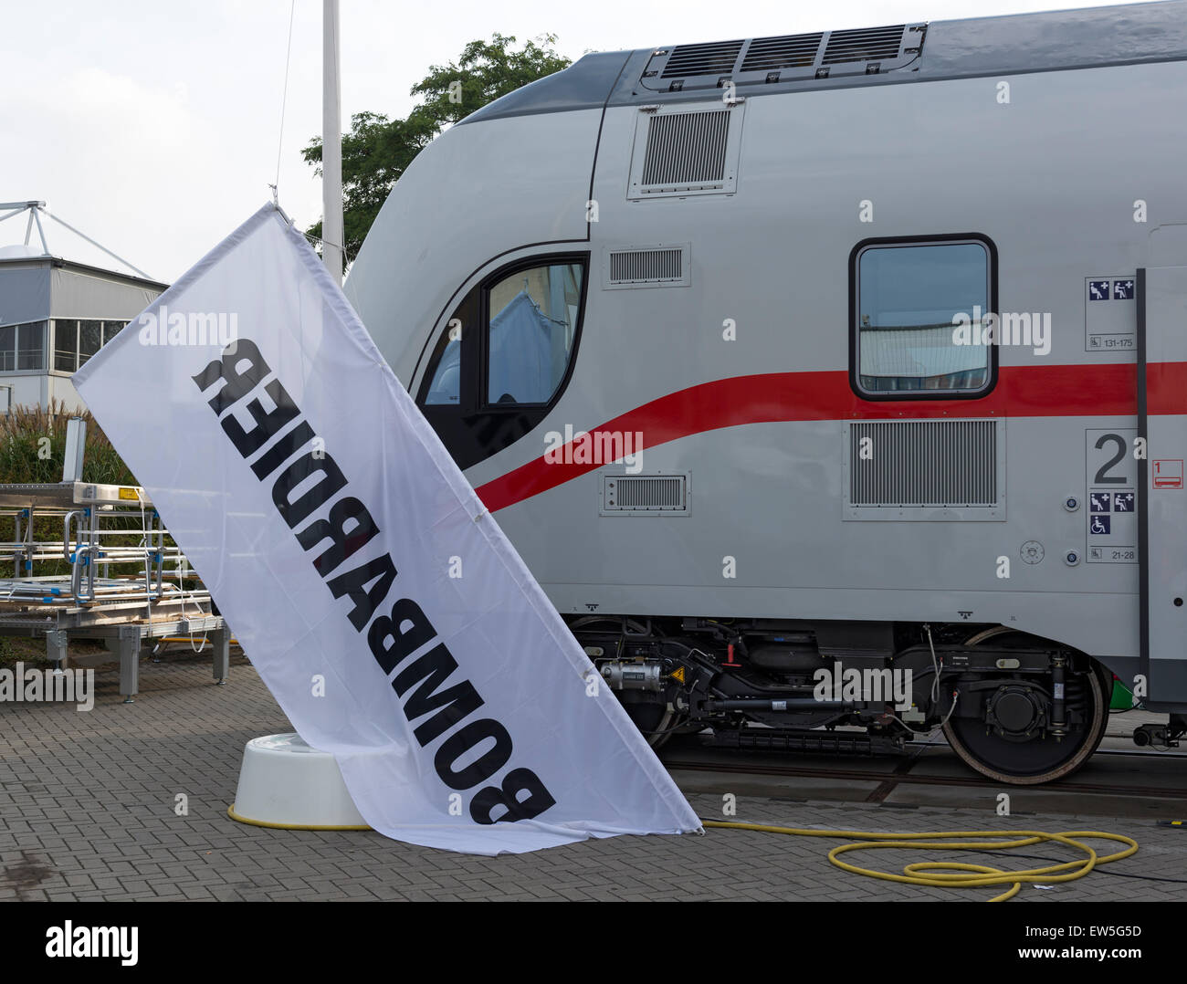 Berlin, Germany, double-deck driving trailers from Bombardier Stock ...