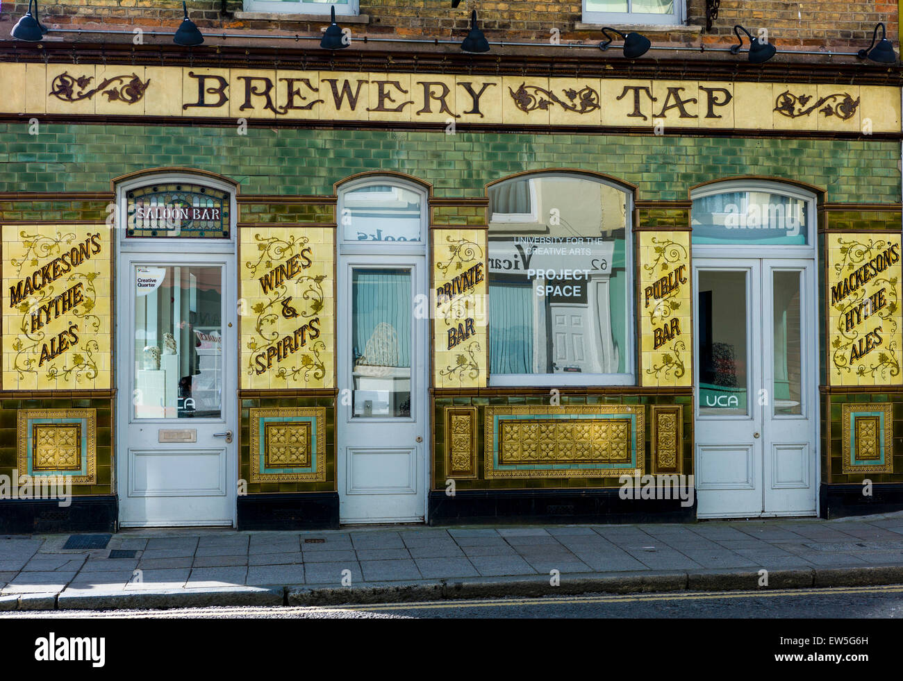The Brewery Tap an old fashioned pub which has been converted into an ...