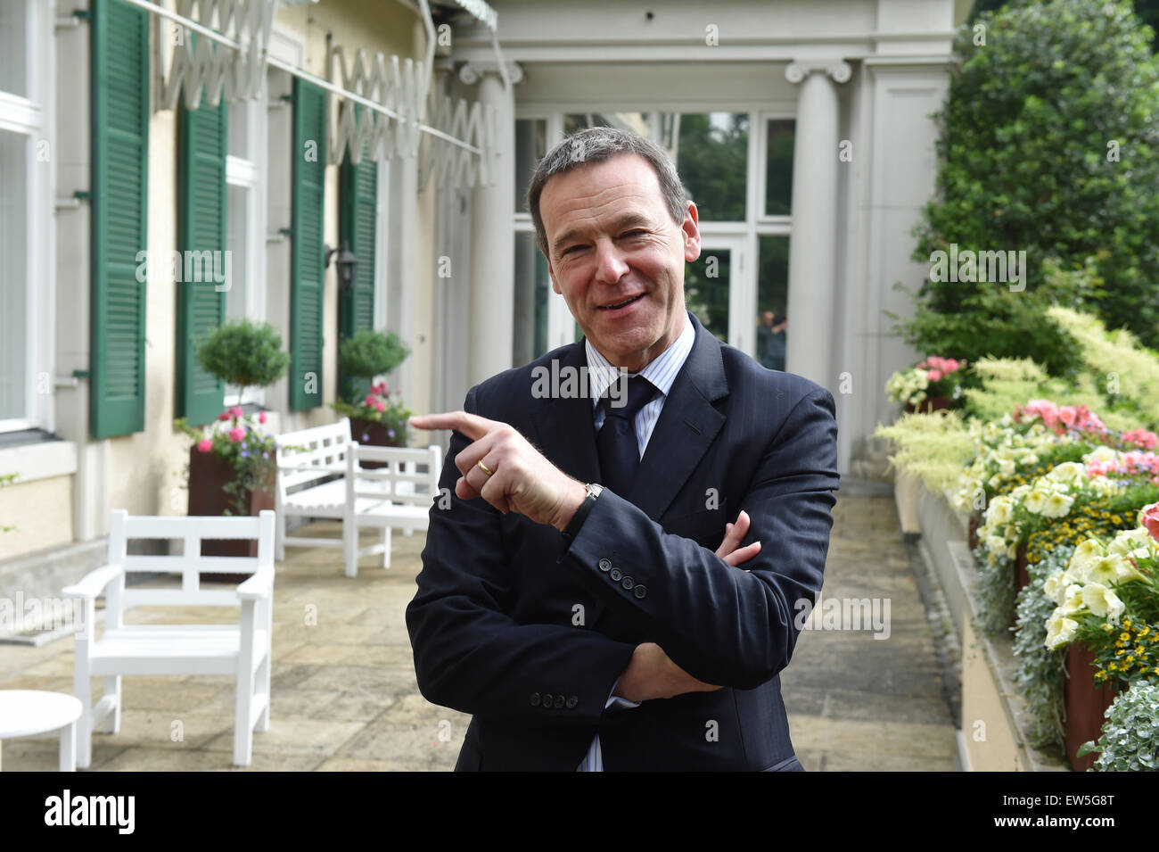 Berlin, Germany. 18th June, 2015. The British Ambassador Sir Simon ...